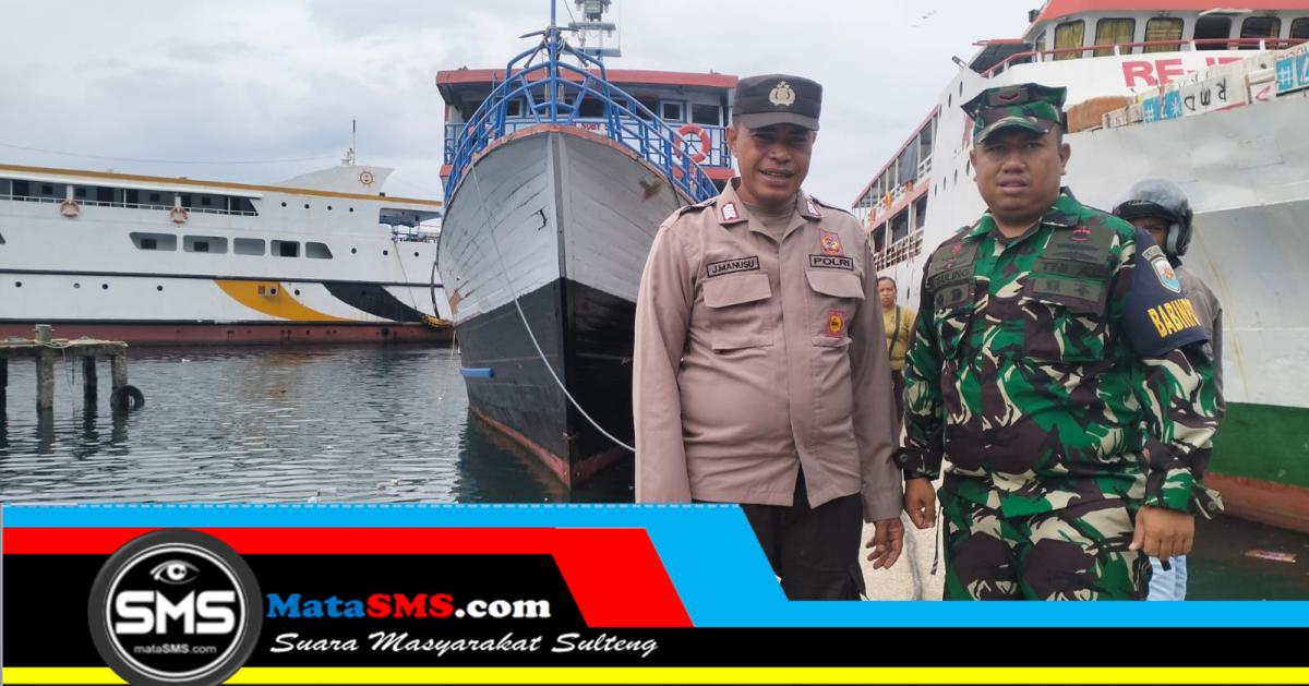 PELABUHAN RAKYAT LUWUK KABUPATEN BANGGAI DI JAGA TNI & POLRI. - mataSMS.com
