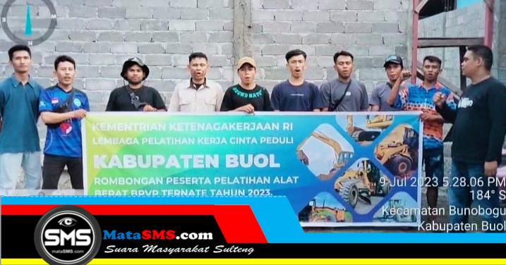 Rombongan Peserta Pelatihan Alat Berat Asal Buol Berangkat Menuju Balai ...